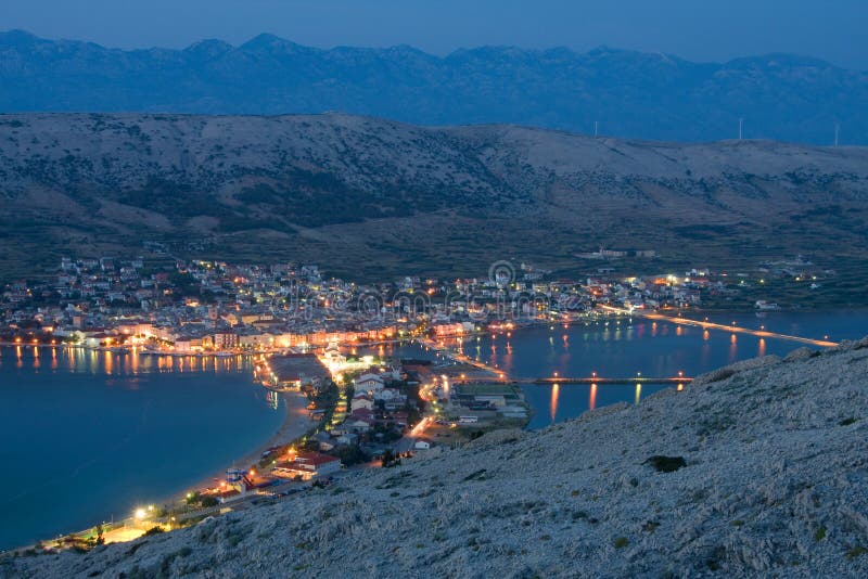 Pag, landscapes in Croatia stock photo. Image of dalmatia - 31742396