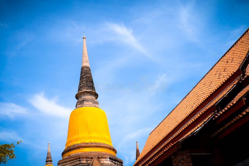 The pagada in the Thailand stock image. Image of archeology - 153033613