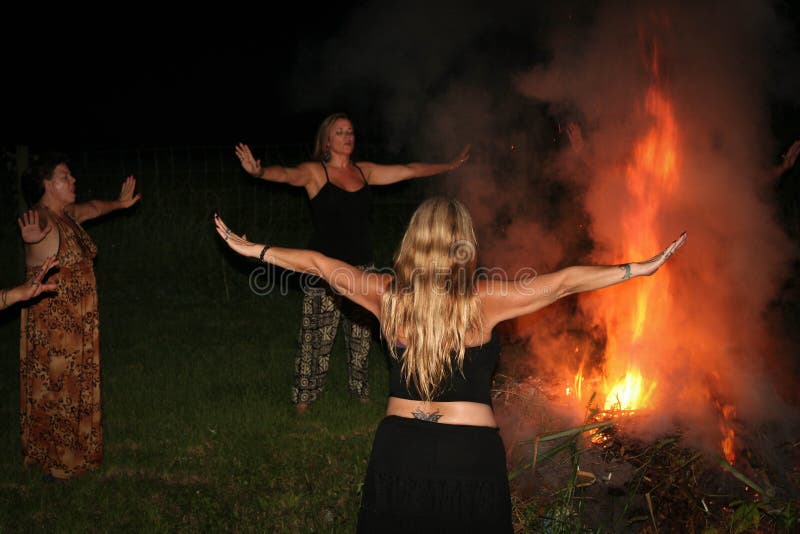 Pagan Gathering editorial photography. Image of event - 43649857