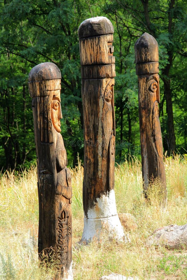 Statue of Pagan God Moloch Molech Placed at the Entrance To the ...