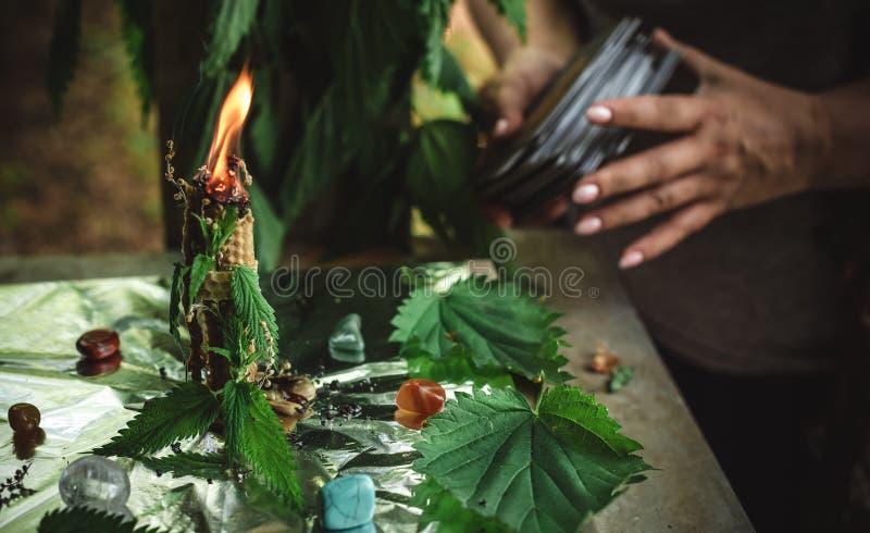 Magical Stuff, Old Magic Concept, Nature Powers Stock Image - Image of ...
