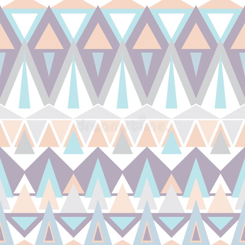 Pagan Seamless Colorful Geometric Pattern. Ethnic Vector Texture ...