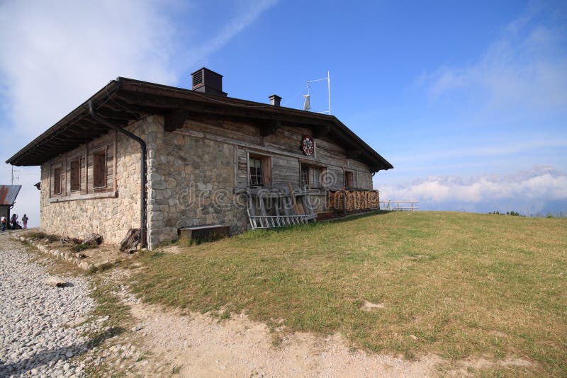 Paganella stock image. Image of home, mountain, alps - 11927095