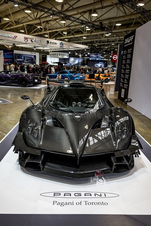 Pagani Zonda Toronto Auto Show Editorial Photography - Image of ...