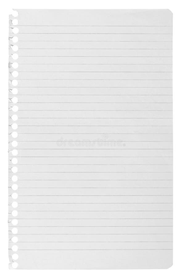 Blank notebook page stock image. Image of blank, white - 7967463