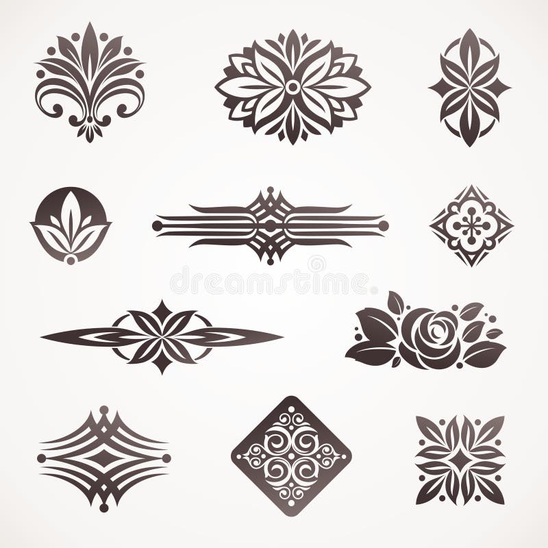 Page & book decor stock vector. Illustration of swirl - 19521903