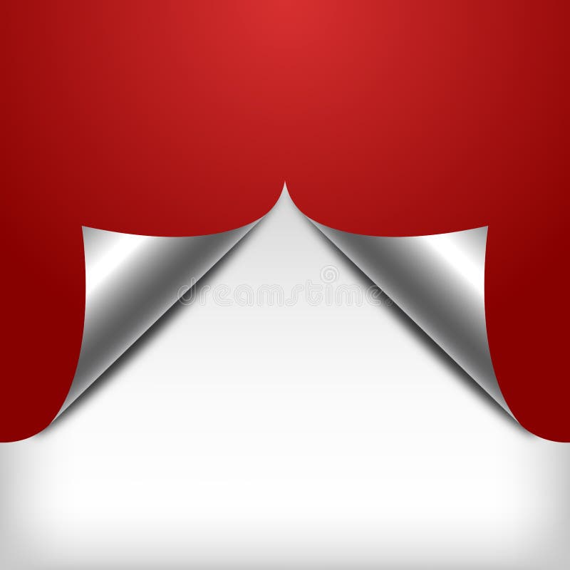 Page Curl stock vector. Illustration of paper, canvas - 22141836