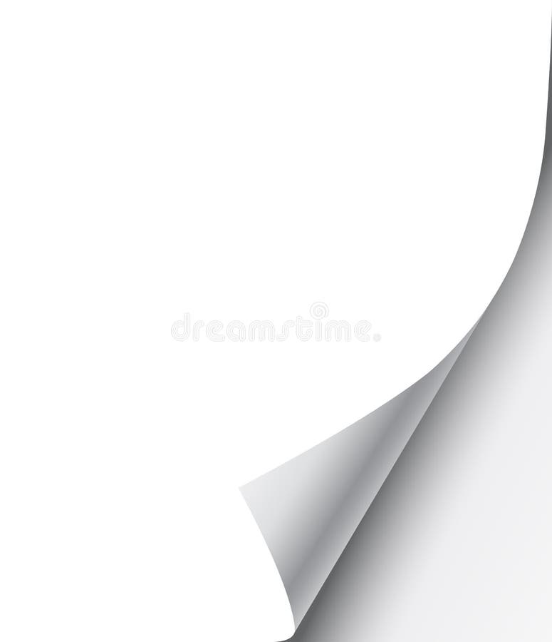 Page Curl stock vector. Illustration of communication - 51062680