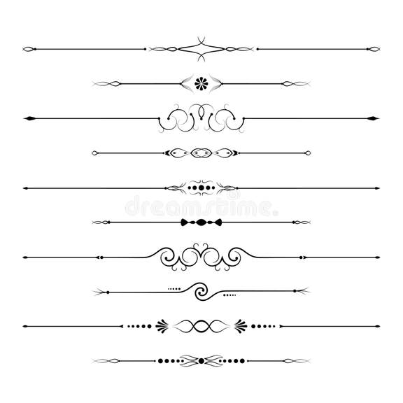 Page decorations stock vector. Illustration of decoration - 7381903