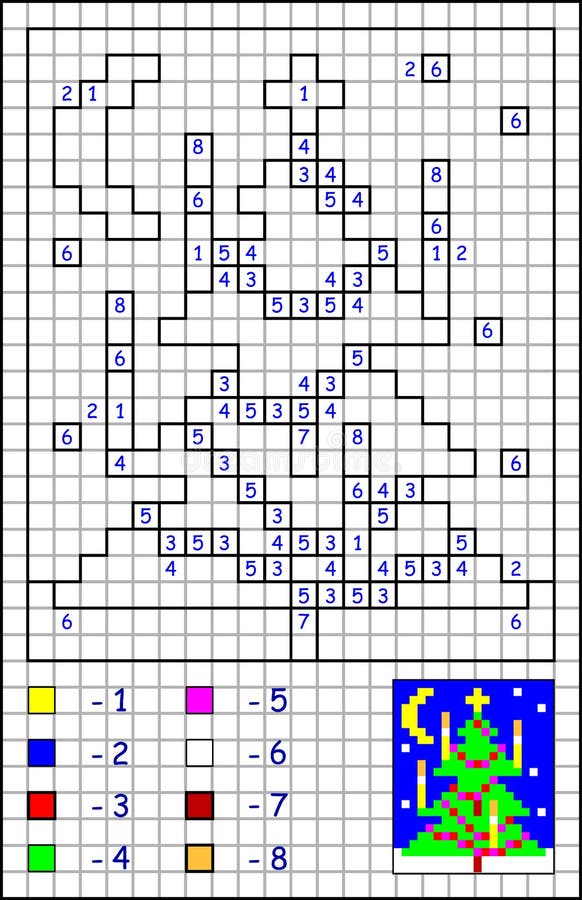 Page with Exercises for Children on a Square Paper. Stock Vector ...