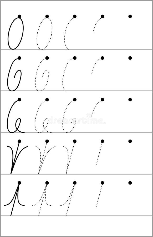 Exercises for Children - Needs To Paint Image in Relevant Color. Stock ...