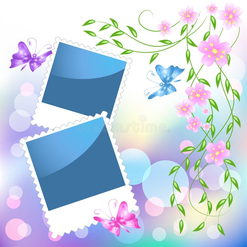 Page layout photo frame stock vector. Illustration of abstract - 20267561