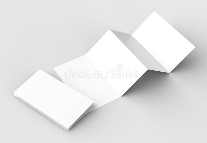 8 Page Leaflet, 4 Panel Accordion Fold Vertical Brochure Mock Up Stock ... 8 Page Leaflet, 4 Panel Accordion Fold Vertical Brochure Mock Up Stock ...