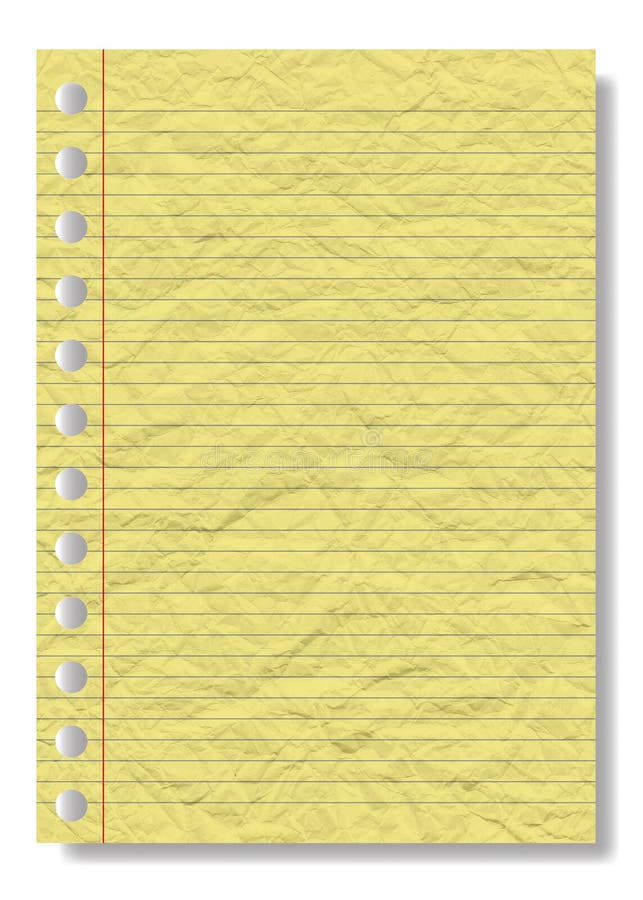 Lined Yellow Paper Stock Illustrations – 2,144 Lined Yellow Paper Stock ...