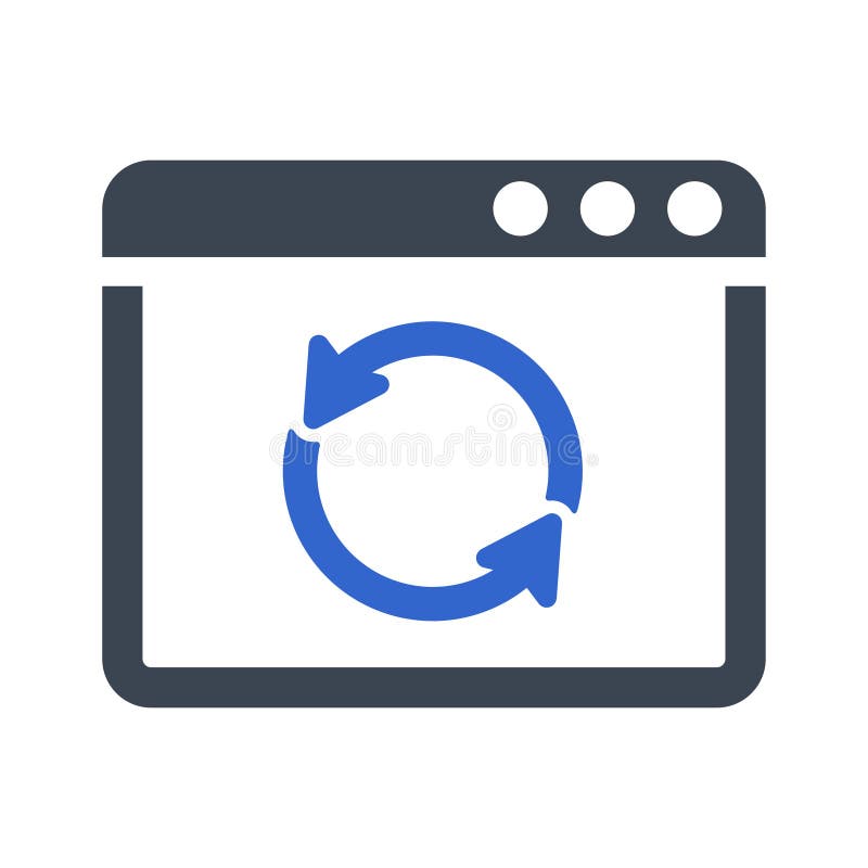 Web Page Loading Status Icons. Stock Vector - Illustration of indicator ...