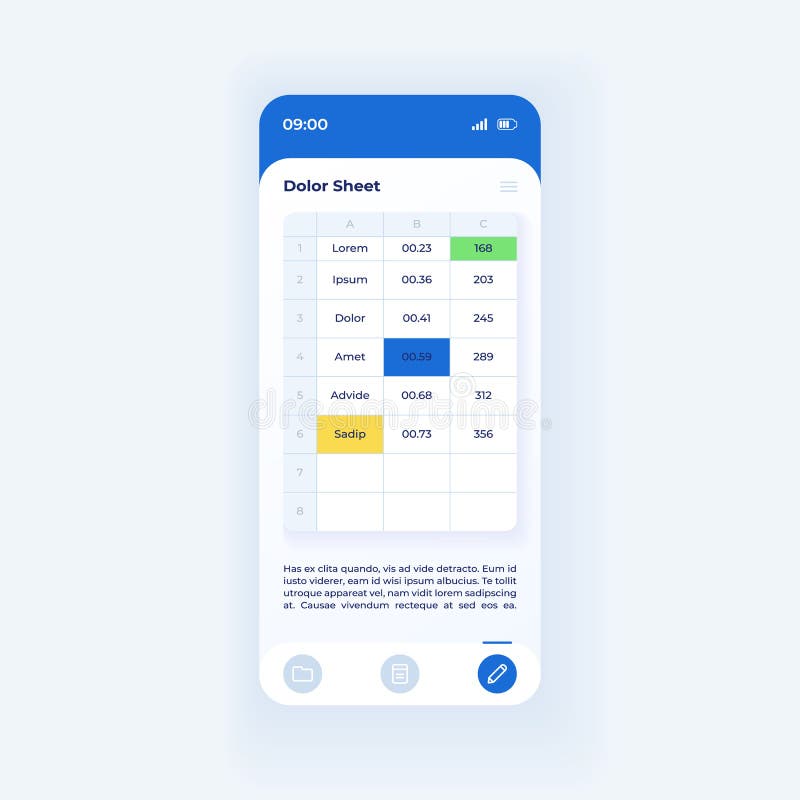 To Do List Smartphone Interface Vector Template Stock Vector ...