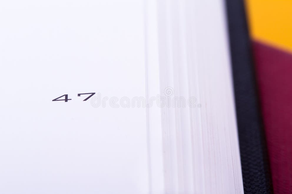 Page Number of Book stock image. Image of sheet, office - 40157797