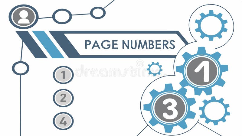 Page Numbers UI Element Vector, Design for Website Navigation and User Interface Vector Design ...