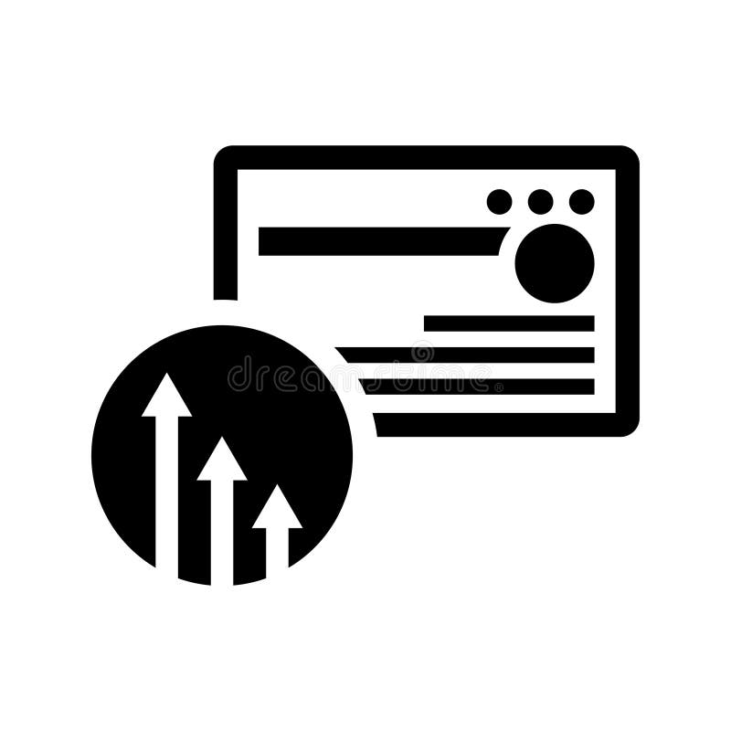 Page Rank icon stock vector. Illustration of performance - 327468056