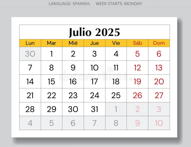 July 17 Calendar Icon with Day of Month Stock Vector - Illustration of ...