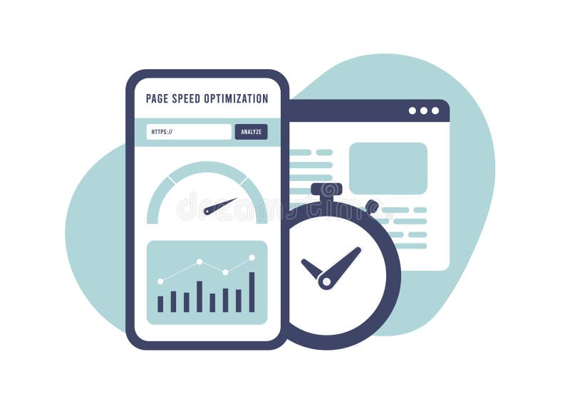 Page Speed Optimization Concept. Boost Website Performance with Fast ... Page Speed Optimization Concept. Boost Website Performance with Fast ...