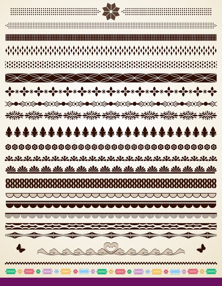 Text Paragraph Dividers Stock Illustrations – 277 Text Paragraph ...