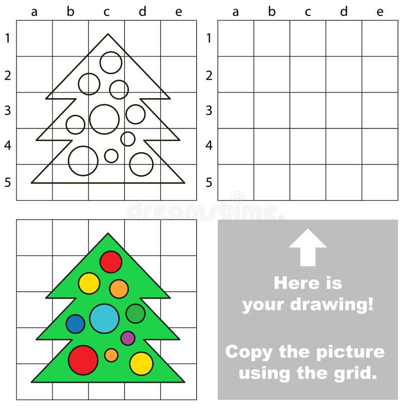 Page To Be Duplicated Using Grid. Stock Vector - Illustration of ...