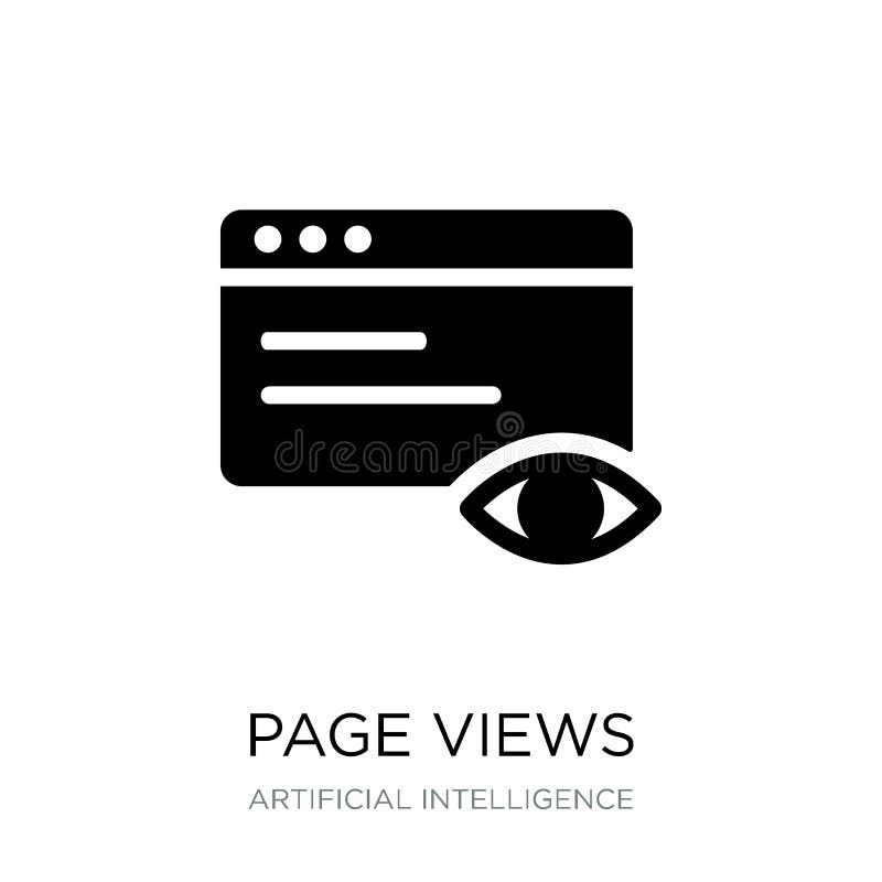 PAGE VIEWS Text on Red Grungy Stamp Stock Illustration - Illustration ...