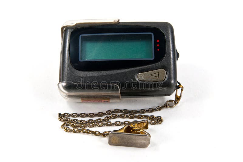 Pager stock photo. Image of device, wireless, data, beeper - 22985552