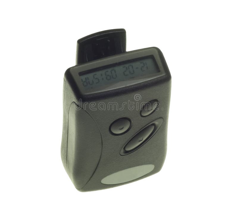 Pager stock photo. Image of white, closeup, pager, isolated - 6874702