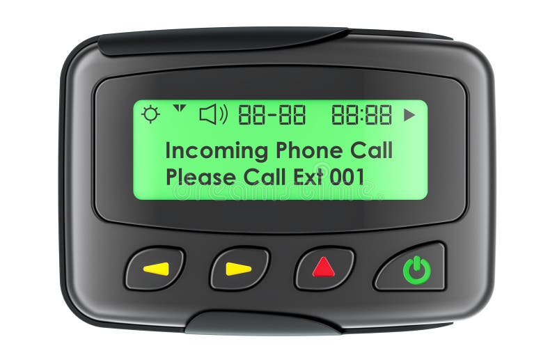 Beeper Stock Illustrations – 379 Beeper Stock Illustrations, Vectors ...