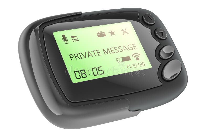 Beeper Stock Illustrations – 337 Beeper Stock Illustrations, Vectors ...