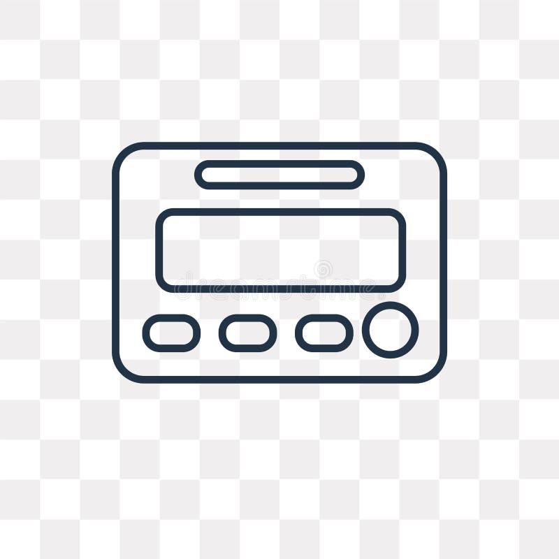 Pager vector illustration stock vector. Illustration of screen - 7617214