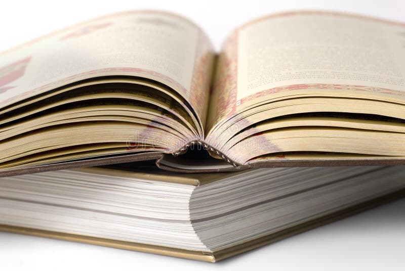 Pages of a book stock image. Image of paper, single, expertise - 8490107