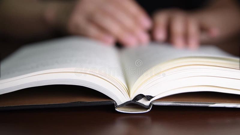 Pages of a book turning stock footage. Video of literature - 121083536