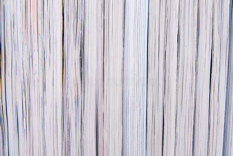 Pages of Books Close Up in a Vertical Pattern Stock Image - Image of ...