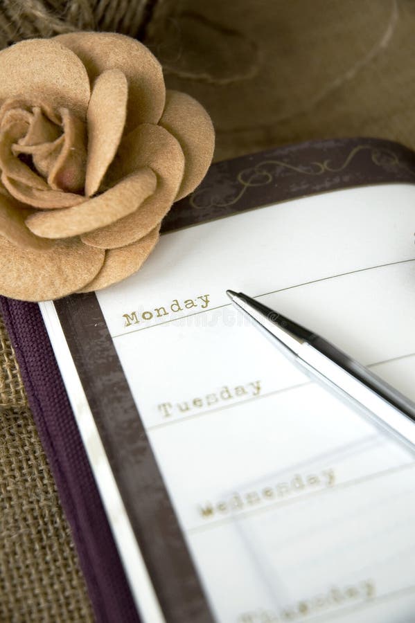 Pages of planner stock image. Image of activities, book - 40593505