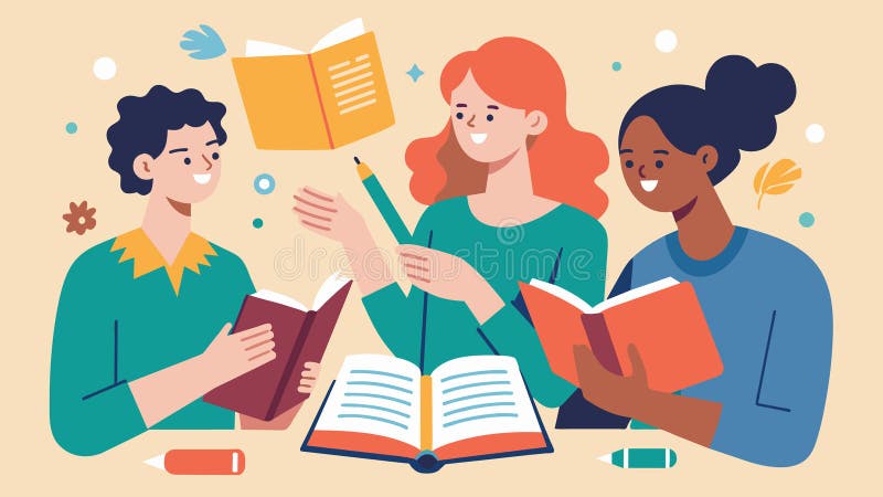 Pages Rustle and Pens Scribble As Book Club Members Take Notes and ...