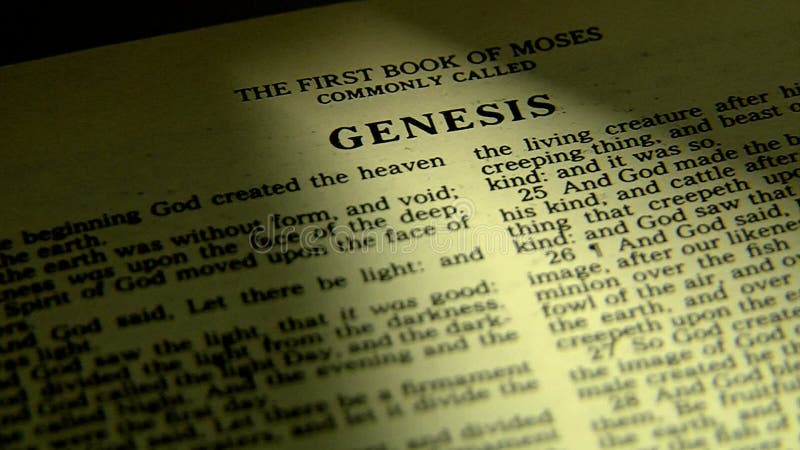 Turning Bible Pages, from the Book of Prophets, Daniel. Stock Footage ...