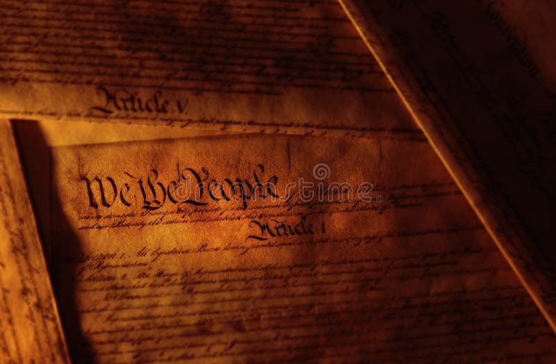 US Constitution - we the People Stock Photo - Image of decisions ...