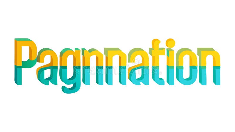 Pagination Text Logo Stock Illustrations – 13 Pagination Text Logo ...