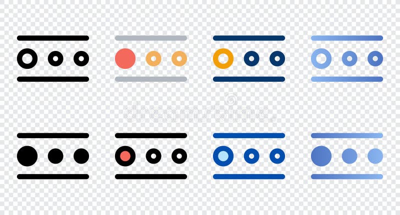 Pagination Icons in Different Style. Pagination Icons. Different Style ...
