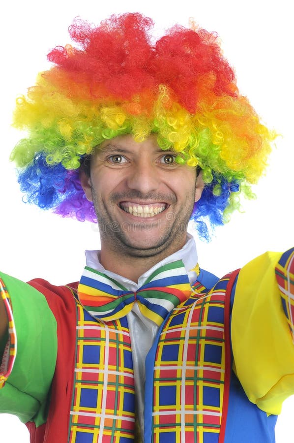 Pagliaccio immagine stock. Immagine di maschio, felice - 9111749
