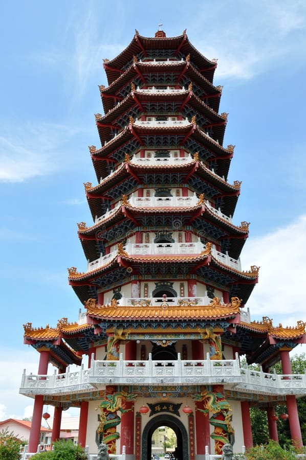 Pagoda stock photo. Image of structure, historic, pagoda - 22130410