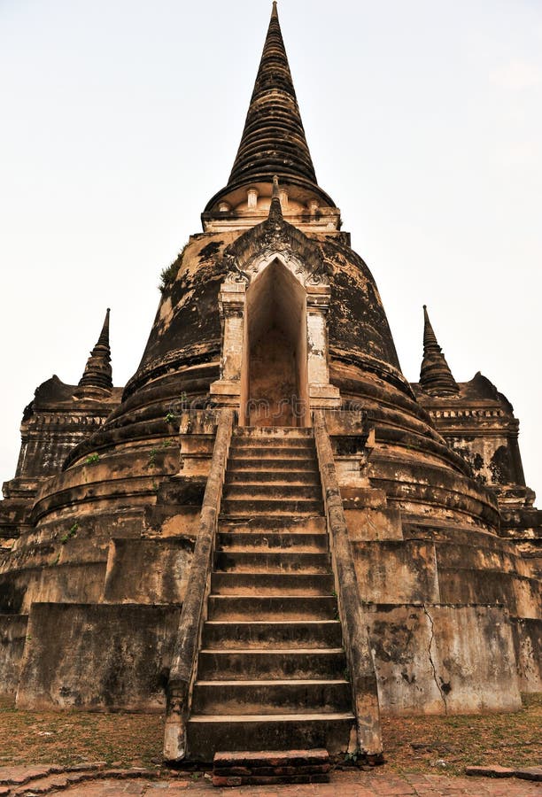 Pagoda@Ayudhya Thailand stock photo. Image of monk, pagoda - 8047532