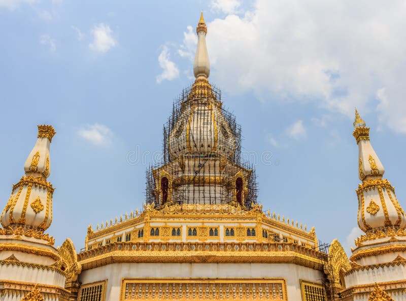 Pagoda Construction stock image. Image of culture, religion - 53259289