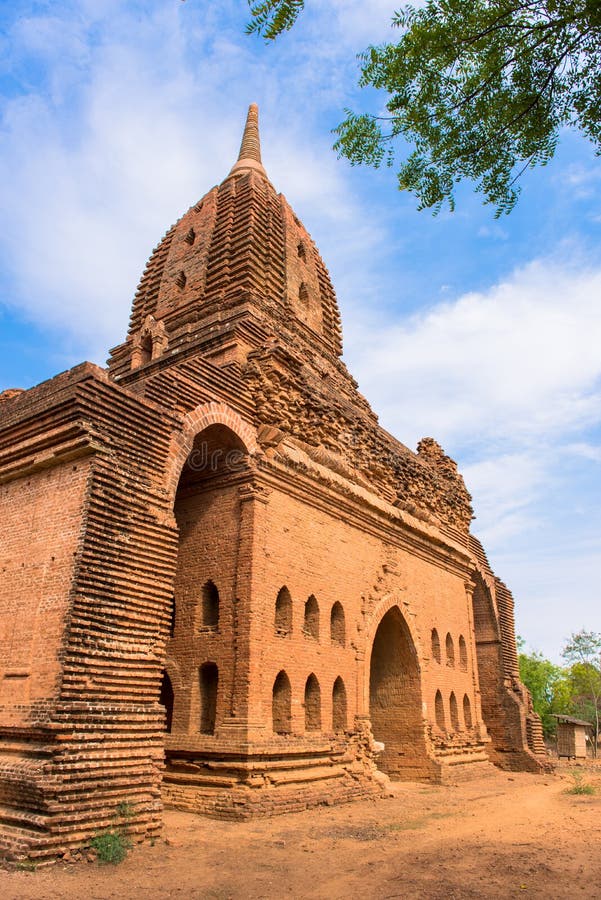 Pagoda of Old Bagan Ancient City Stock Image - Image of kingdom, city ...