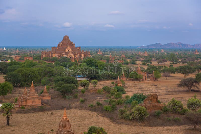 Pagoda of Old Bagan Ancient City Stock Photo - Image of stills, temple ...