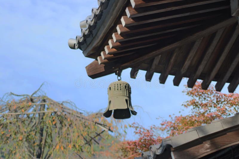Japanese Bell in a Temple in Kamakura - TOKYO, JAPAN - JUNE 17, 2018 ...