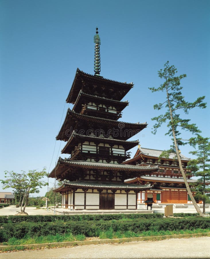 Pagoda and Structure stock image. Image of white, trees - 944137